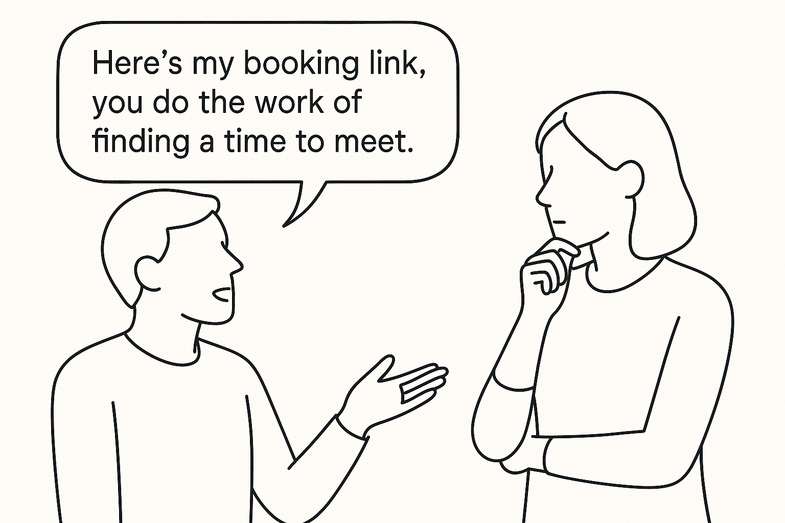 Booking Links vs Professionalism: Are You Sending the Wrong Signal? · Skej